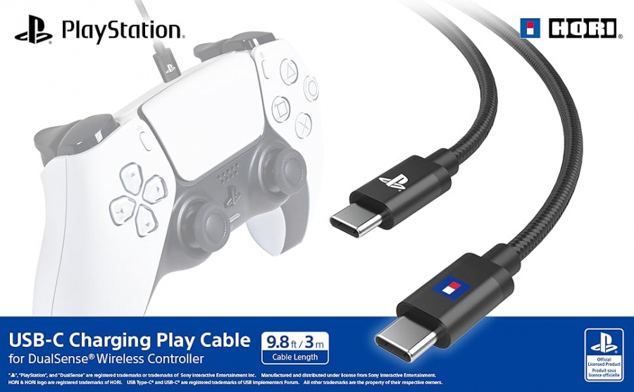 PS5 USB-C Charging Play Cable for DualSense | CQE.PL